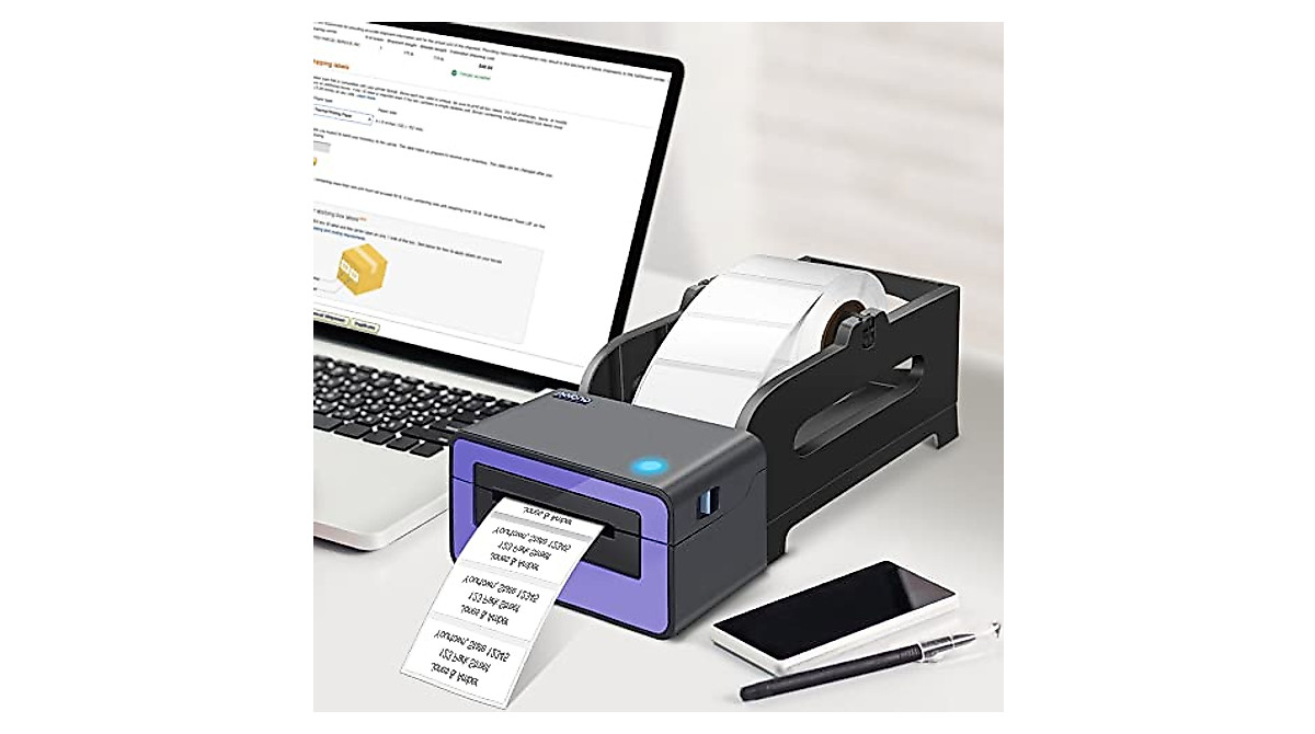 POLONO Label Printer PL420 - High-Speed Thermal Shipping Labels