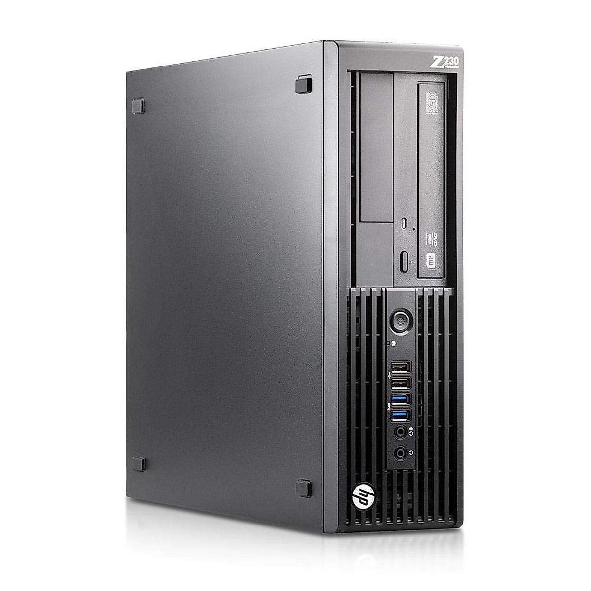 HP Desktop Computer with Windows 10, Workstation Compaq Small Form Factor Elite PC, Quad Core i5-4570 3.20 GHz, 8GB DDR3 RAM, 120GB SSD, DualBand WiFi, DVD-RW, USB 3.0, DisplayPort (Renewed)