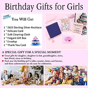 STORUP 11 Year Old Girl Birthday Gift Ideas, Birthday Gifts for 11 Year Old Girls Sterling Silver Heart Pendant Necklace Happy 11th Birthday Gifts for Girls Teen Girls Daughter Sister Niece Friend