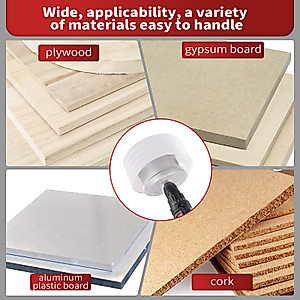 Hole Saw Dust Bowl, Drill Dust Collector, for Installing Recessed Lights and Works with Hole Saws Less Than 6 Inches in Diameter (Hole Saw Not Included)