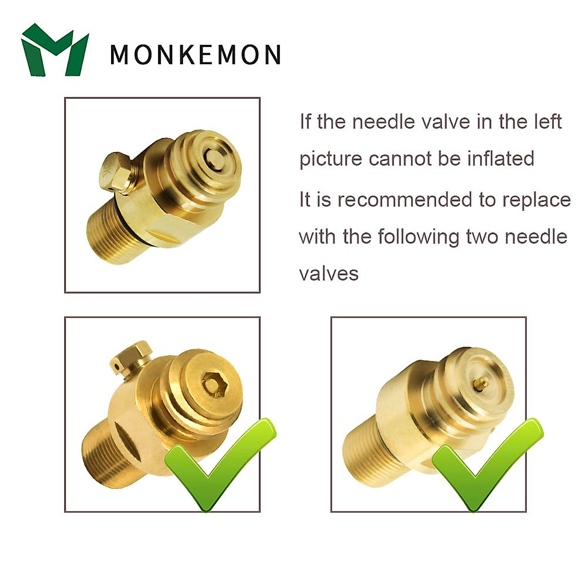 CGA320 CO2 Cylinder Refill Adapter Hose, CO2 Refill Station Connector Kit for Filling Blue Soda-maker Tank(CGA320 to TR21-4, Dual Valve with Gauge) (36 Inch)