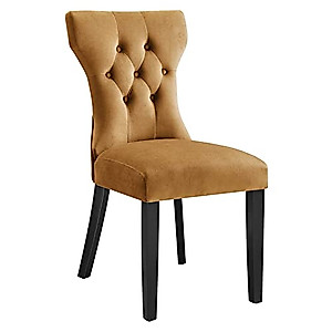 Modway Silhouette Dinning Chair, Cognac