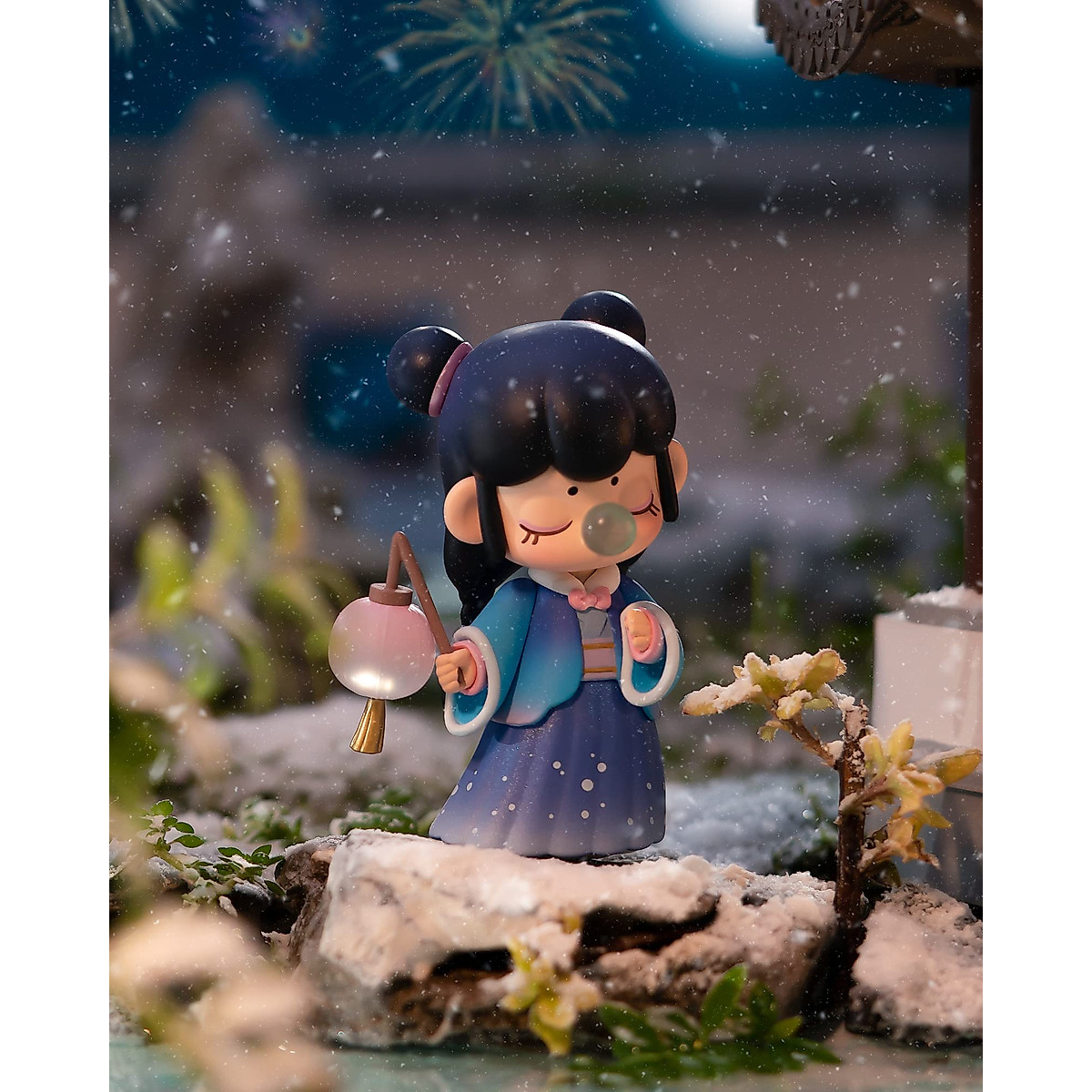 Rolife Nanci Blind Box-Meet Autumn and Winter-Cute Action Figure-Kawaii Figures Blind Bags Creative Gift for Girls and Women (1PCS)