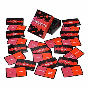 Soundiculous - Moose Games: The Hilarious Pocketsize Party Game of Ridiculous Sounds That Gets The Whole Family Laughing