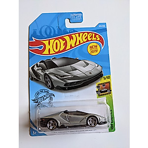 Hot Wheels HW Exotics Bundle 16 Lamborghini Centenario Roadster Silver and McLaren 720S Orange 2 Car Set