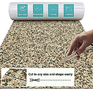 EVA Foam Boat Decking Self Adhesive Boat Flooring Camo Brushed 94.5"x23.6" Trimmable Marine Carpeting for Boats Swim Platform RV Flooring Kayak RV Stairs Cooler Tops Pontoon Golf Cart Non Slip Mats