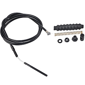 Brake Cable Kit, 130cm/51.2in Waterproof Front Brake Cable Compatible for Ninebot G30 Series Electric Scooter