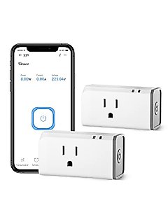 SONOFF S31 WiFi Smart Plug with Energy Monitoring, 15A Smart Outlet Socket ETL Certified, Work with Alexa & Google Home Assistant, IFTTT Supporting, 2.4 Ghz Wi-Fi Only 2-Pack