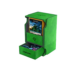 Gamegenic Deck Box: Watchtower Convertible Green (100ct)