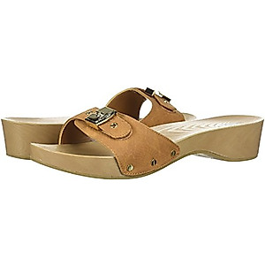 Dr. Scholl's Shoes Women's Classic Slide Sandal, Saddle Snake Print, 11 M US