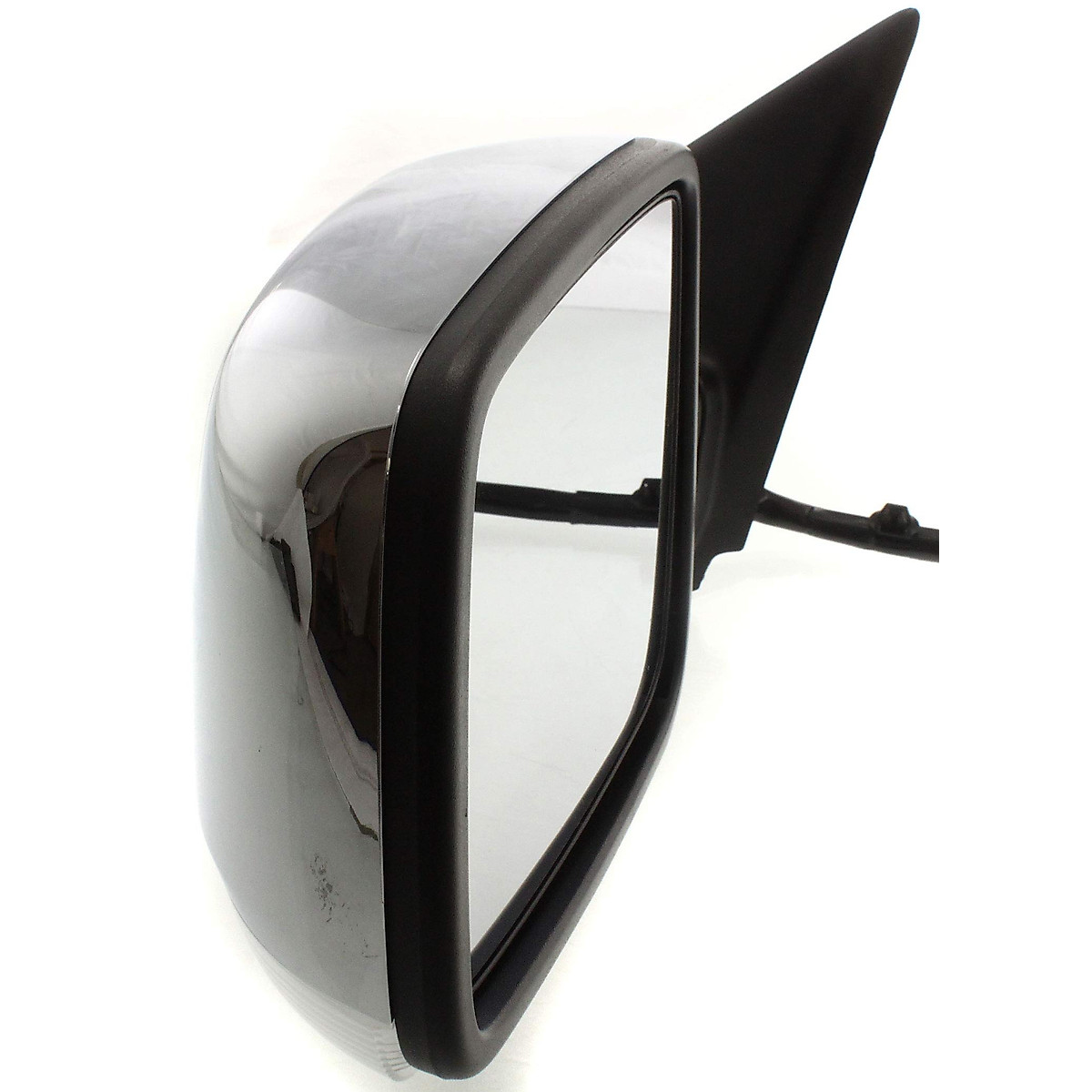 Kool Vue Left Power Heated Door Mirror Compatible With Dodge Ram 1500 2009 With Signal Light, Memory & Puddle Lamp Chrome