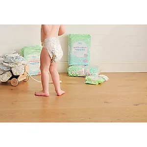 Mum & You Nappychat Diapers, Size 4 (Pack of 2), Unisex-Babies, Soft and Flexible, Hypoallergenic, Dermatologically Tested, Eco-Friendly, Chlorine-Free, 100% Renewable Energy