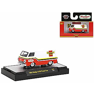 M2 Auto-Thentics 6 Piece Set Release 76 in Display Cases Limited Edition 1/64 Diecast Model Cars Machines 32500-76