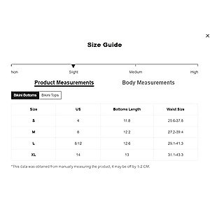 MakeMeChic Women's Ribbed High Waisted Bikini Sets Swimsuit Bathing Suit Watermelon Pink XL