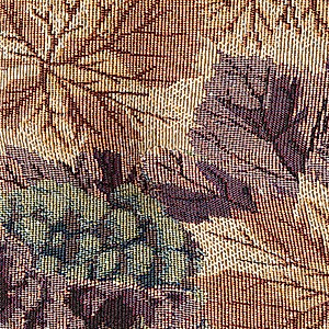 Klear Vu Polyester Cabernet Gripper Non-Slip Chair Cushions, 15" x 16", 4 Count (Pack of 1), Multicolor