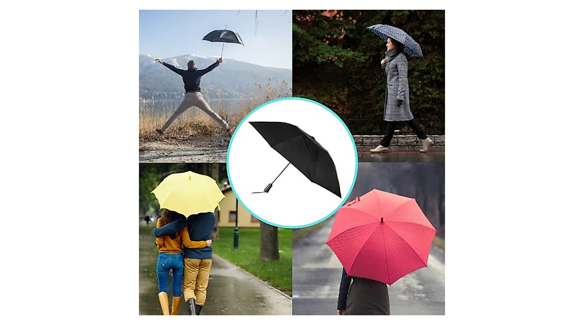 Totes InBrella: Compact Reverse Closing Umbrella