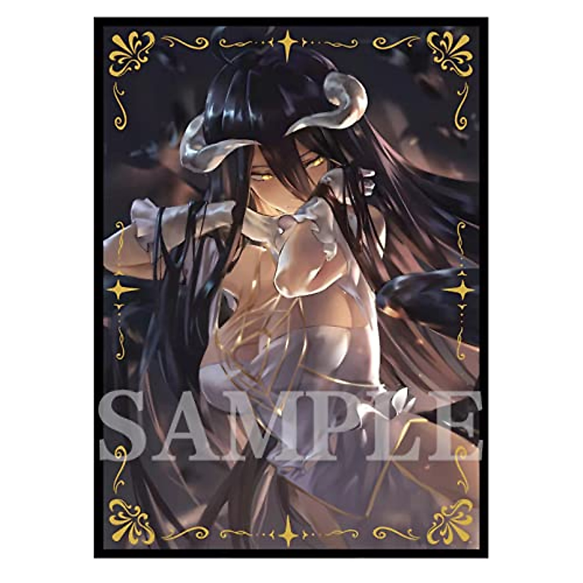 60PCS Anime Card Sleeves MTG Card Shiled Board Game Trading Cards Loader Deck PKM Protector for TCG Standard Size Cards 67x92mm (Laser Saber)