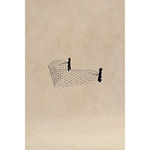 BABEYOND Hairband Vintage Veil Headband Tea Party Fascinator Veil for Women (Black)