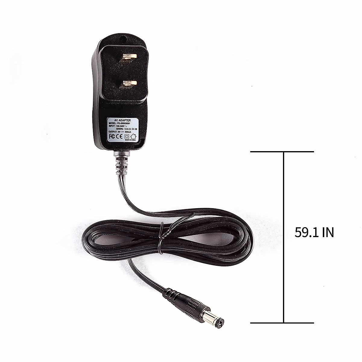 FLAMMA FC06 Mini Distortion Pedal with 9V 300mA Power Supply