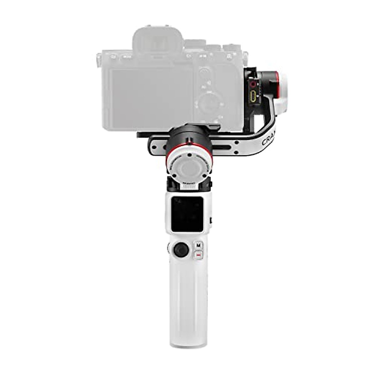 Zhiyun Crane M3 Gimbal 3-Axis Handheld Stabilizer All in One Design for Mirrorless Cameras,Smartphone,Action Cameras(Crane M2 Upgrade Version 2021)