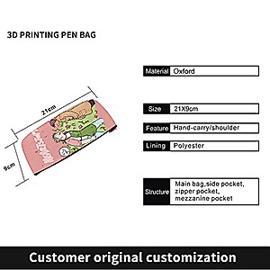 Heartstopper Backpack Merch Anime Bookbag High Street TV Show Cosplay Pencil Case Casual 3D Three-piece Sets (WP08331)