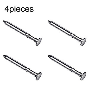 Ruisita 3.25 Ounces Tungsten Cylinders Weights 4 Sizes and Polished Speed Axles Kit 12 Pieces Tungsten Weights 4 Pieces Polished Axles with Plastic Box