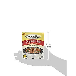 Crock Pot Original Chili Seasoning Mix (1.5 oz Packets) 3 Pack