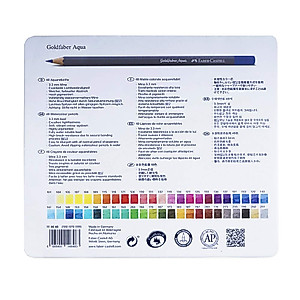 Faber-Castell Creative Studio Goldfaber Watercolor Pencils (48Count)