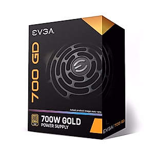 EVGA 700 GD, 80+ GOLD 700W, 5 Year Warranty, Power Supply 100-GD-0700-V1