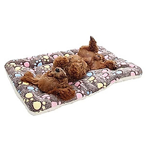 Cat Blankets for Indoor Cats, Heated Cat Beds, Ultra Soft Pet Bed Calming Blanket for Bed Mat, Premium Flannel Cloth Self-Warming Pet Cushion Pad for Cats Dogs, Cozy Flat Fluffy Sleeping Mat