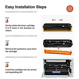 v4ink 2PK Remanufactured 410A Toner Cartridge Replacement for HP 410A 410X CF410A Black Toner Cartridge for HP Color Pro MFP M477fnw M477fdw M477fdn M377dw M452dn M452dw M452nw M452 M477 Printer