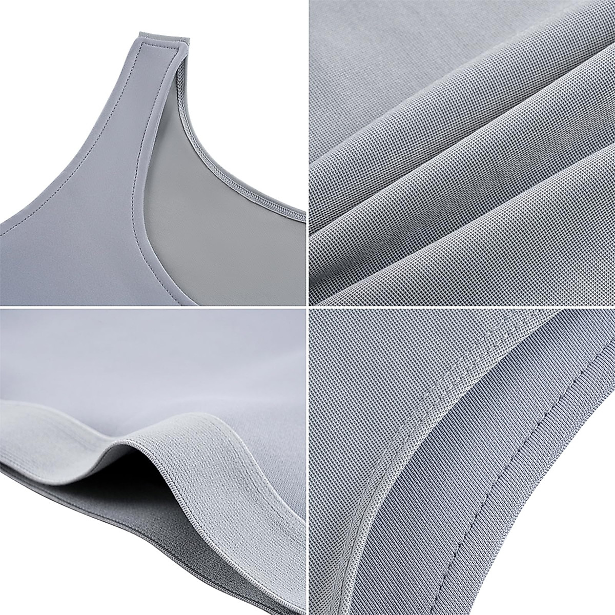 JARAZIN Chest Binder Binder Trans Transgender FTM Tomboy Pullover Breast Binder Bras Tank Top for Women (Medium, Grey)