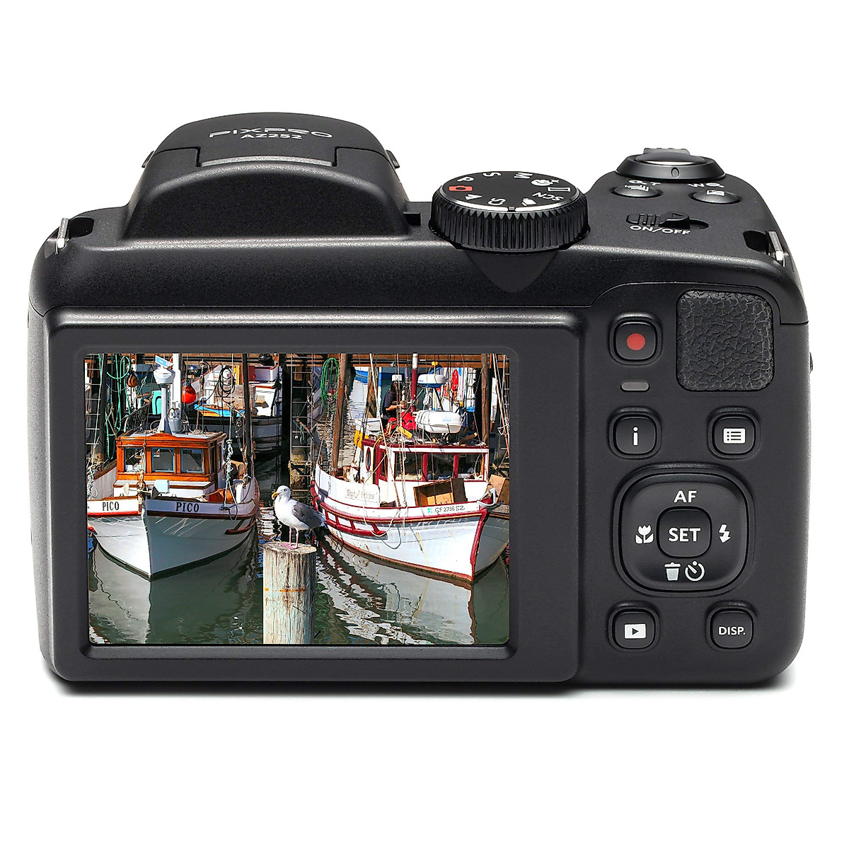 Kodak PIXPRO AZ252 Point & Shoot Digital Camera with 3” LCD, Black (Renewed)