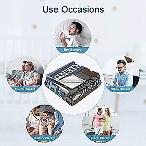 Boyfriend Gifts from Girlfriend, Birthday Valentine's Day Gifts for Boyfriend Him Men, 1 Year Anniversary Romantic Gifts for Boyfriend, To My Boyfriend Throw Blanket 60”x50”, Boyfriend Gift Ideas