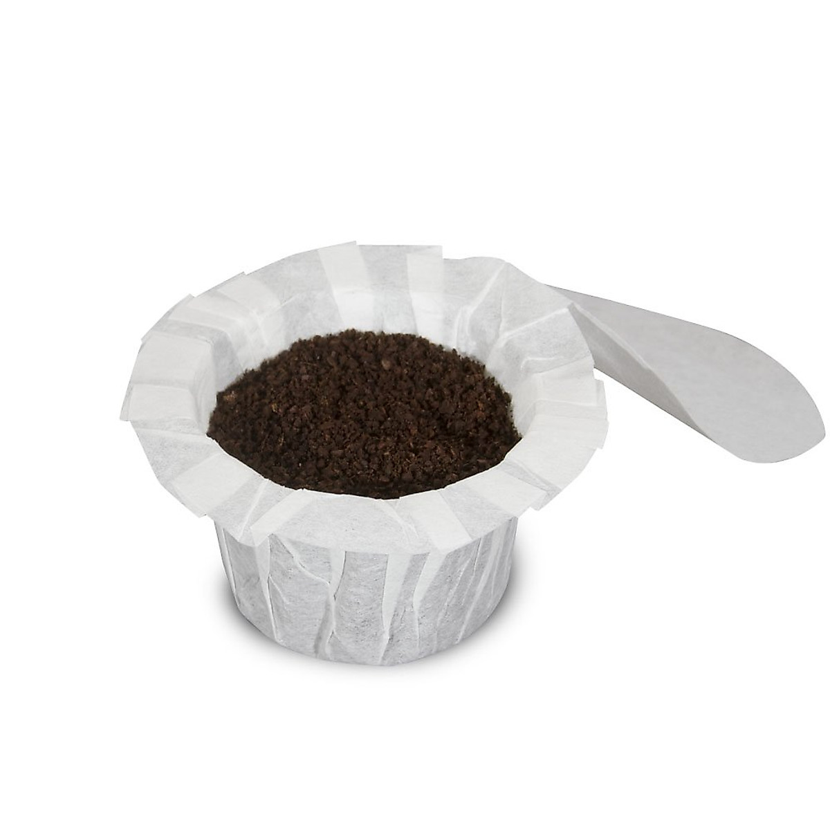 Perfect Pod EZ-Cup Disposable Paper Filters with Patented Lid Design for Reusable Coffee Pods 4-Pack (200 Filters)