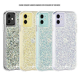 Case-Mate Twinkle - Case for iPhone 11 - Reflective Foil Elements - 6.1 inch - Stardust