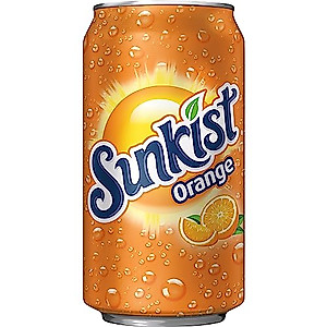 Sunkist Orange Soda, 12 Fl Oz (Pack of 12)