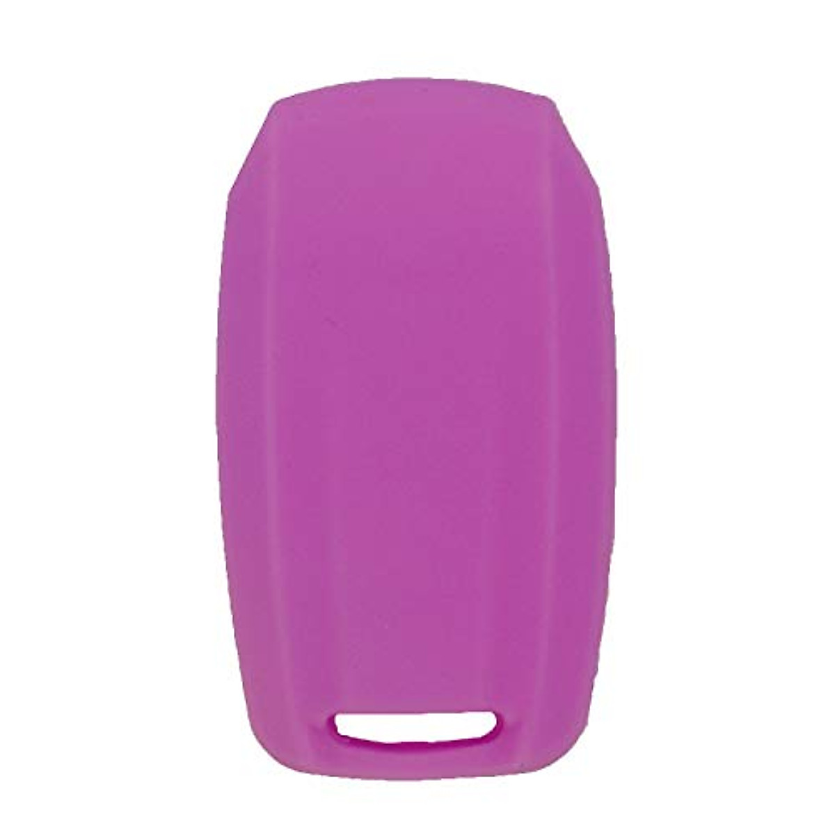 WEIBISS 2 Pack 5 Buttons Rubber Silicone Smart Key Cover Case Shell Fob Holder Bag Keyless Protector Fit for 2019 2020 RAM 2500 3500 5500 GQ4-76T 68365327, Black Purple