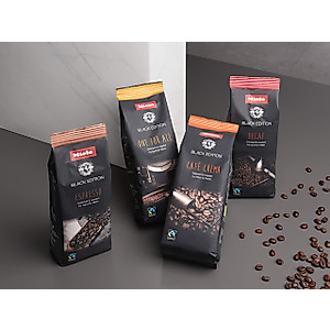 Miele Black Edition One For All Hand-Selected & Hand-Roasted Whole Coffee Beans - USDA Organic, Fair Trade Certified - 8.8 oz (250g)
