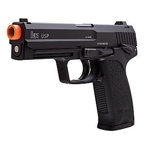 Elite Force HK Heckler & Koch USP GBB Blowback 6mm BB Pistol Airsoft Gun, Black, HK USP GBB Full Size, One Size, 2275002