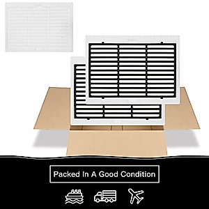 Uniflasy 7524 Cooking Grates for Weber Genesis E and S 300 Series, (19.5 x 12.9 x 0.5) Genesis E310 E320 E330 S310 S320 S330 Gas Grill, Genesis Grill Parts Replacement Cast Iron Grill Grates, 7528