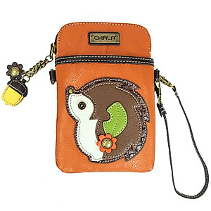 Chala Hedgehog Cellphone Crossbody Handbag - Convertible Strap