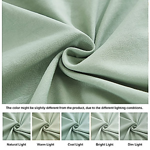 MOVE OVER Sage Green Body Pillow Cover 20x54 Inches Cute Pom Poms Decorated Body Pillow Cover Soft Washed Microfiber Boho Body Pillow Cover with Pocket Closure, Pack of 1