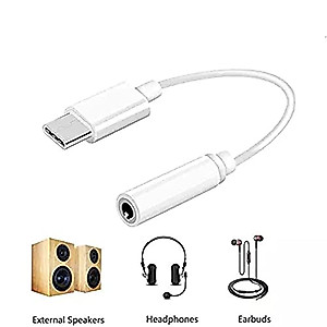 AIO Best USB C to Headphone Jack Adapter for All Andriod Phones and Type C to 3.5mm Aux Audio Cable for iPad Pro 11 inch 12.9 inch 2018 Google PixelPixel 22XL3 NexusSamsungNoteLGMoto ZZ2