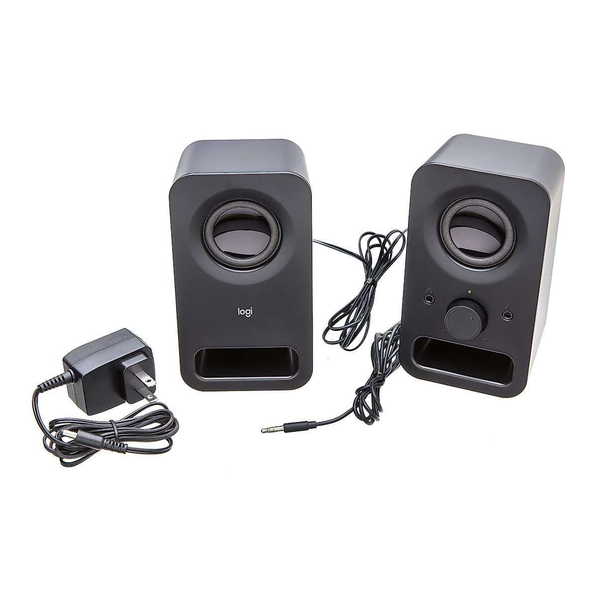 Logitech Multimedia Speakers Z150 with Stereo Sound for Multiple Devices, Black