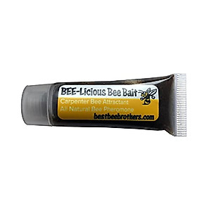 Bee-Licious Bee Bait All Natural Carpenter Bee Lure Attracts More Carpenter Bees to Your Carpenter Bee Traps