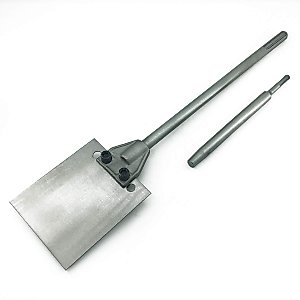 SPKLINE 5 Inch Wide SDS Floor Scraper Set Tile & Thinset Scaling Chisel Thinset Scraper Adhesives Remover Wall Scraper Fits SDS-Plus & SDS-Max Rotary Hammer, Chipping Hammer Drills, Demolition Hammers
