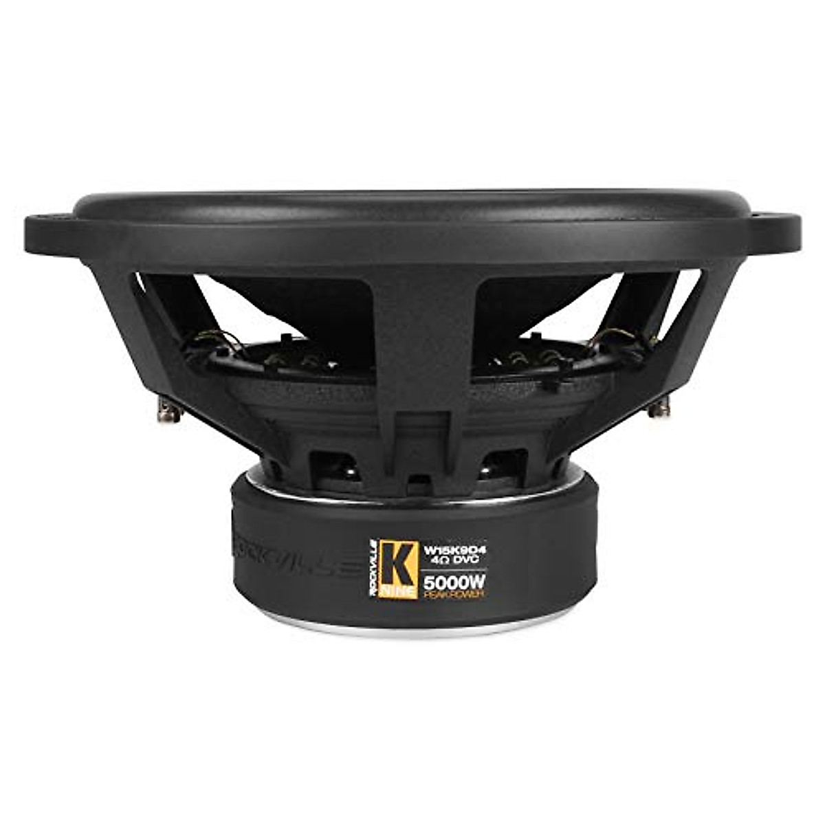 Rockville (2) W15K9D4 15" 10,000w Car Subwoofers Dual 4-Ohm Subs CEA Compliant