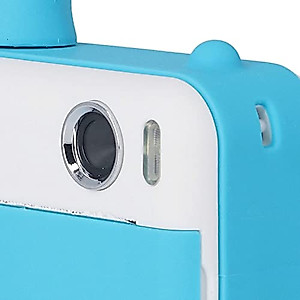 Kids Printing Camera, Print Camera 2.4 Inch USB Port 1000mAh Battery LCD Screen for Travel Sky Blue