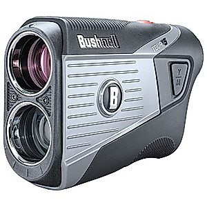 BUSHNELL GOLF V5 Patriot Pack Golf Laser Rangefinder, Pinseeker, Visual JOLT, BITE Magnetic Mount, Next Level Clarity and Brightness, Non-Slope Model